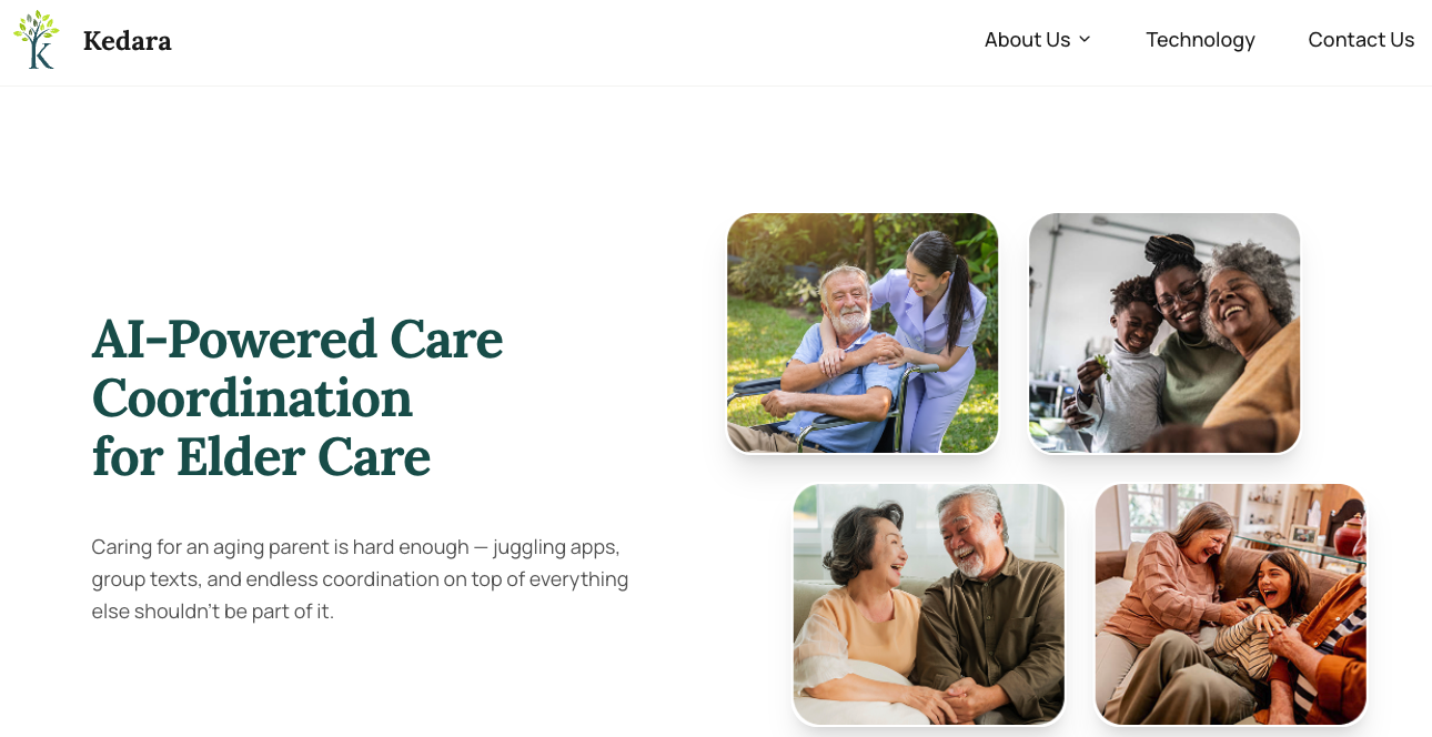 Kedara | AI-Powered Care Coordination for Elder Care